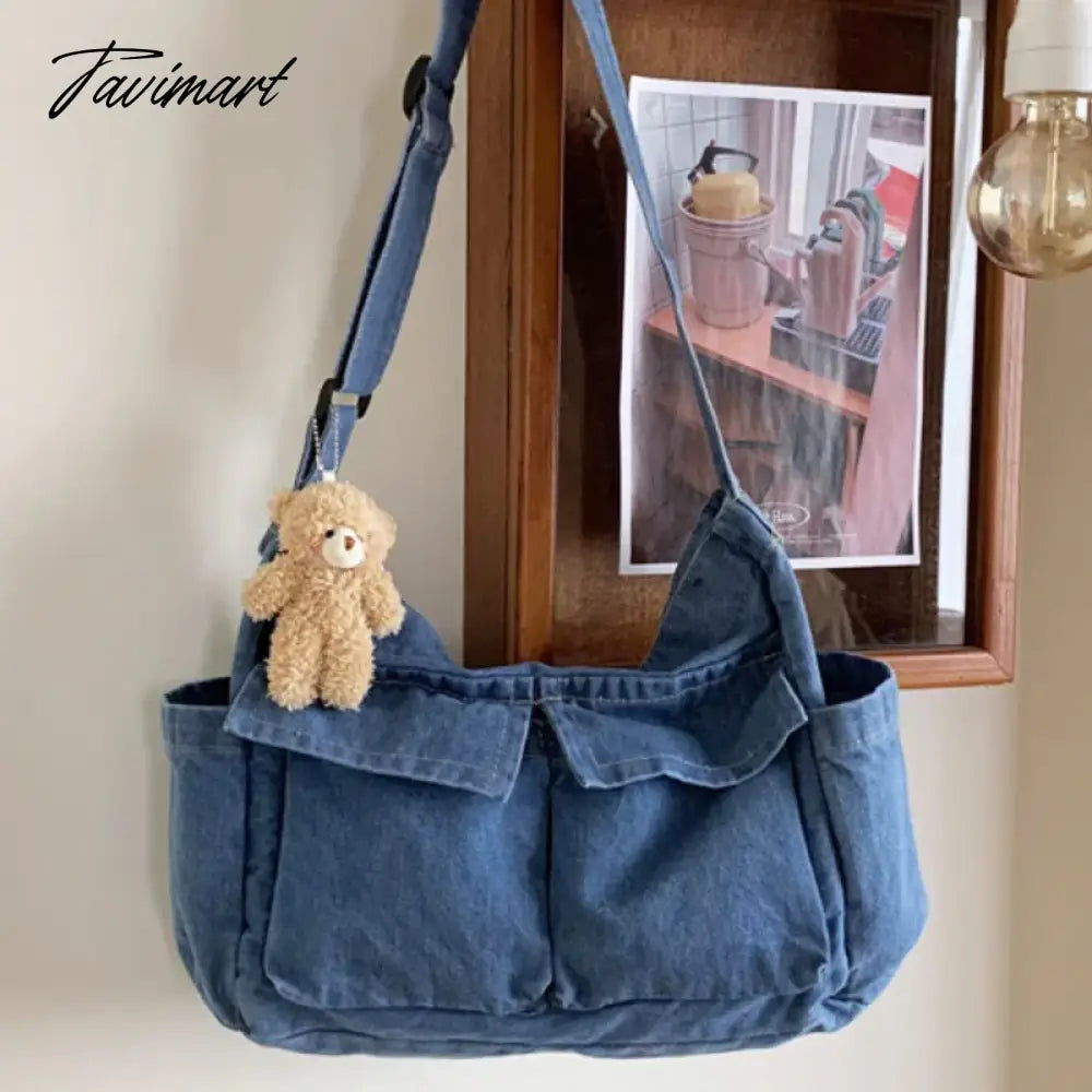 TAVIMART Preppy Style Casual Messenger Bags For Women Luxury Designer – tavimart